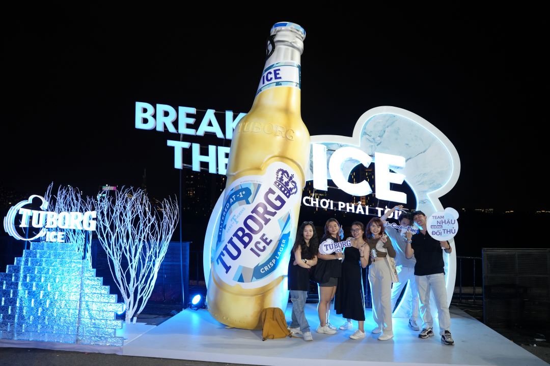 Sự kiện ra mắt Tuborg Ice: BĂNG qua mọi cuộc vui, bùng nổ hè sảng khoái